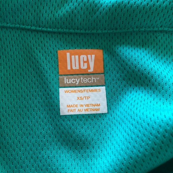 Lucy | Tops | Lucy Tech Long Sleeve Green Athletic Shirt | Poshmark